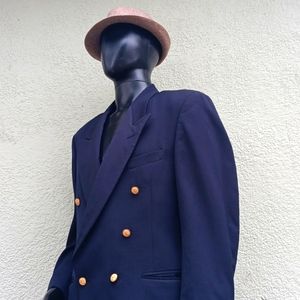 Pierre Cardin | Suits & Blazers | Pierre Cardin Mens Classic Dark Blue ...